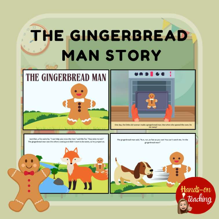 Profes Papel Tijera The Gingerbread man story