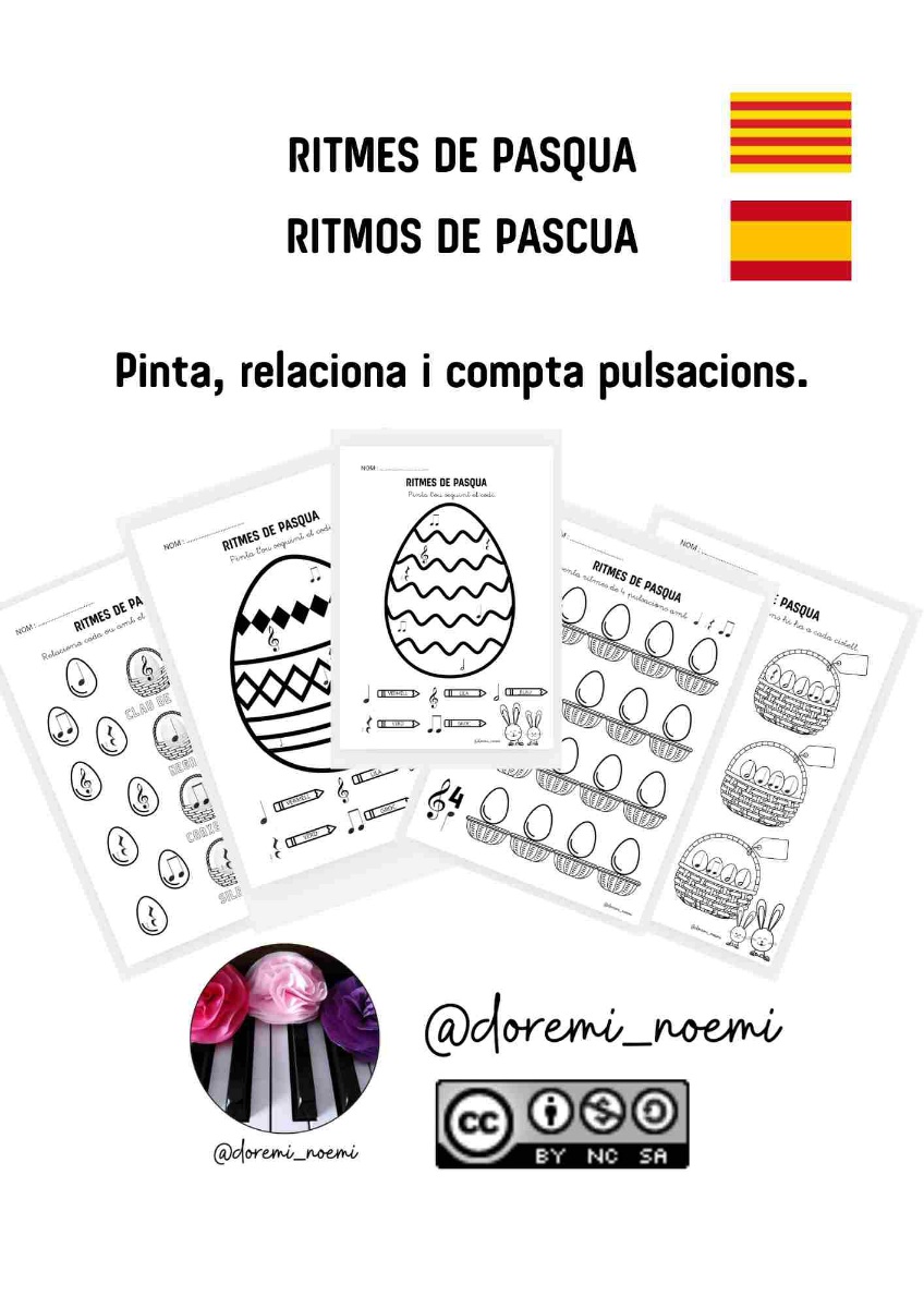 Profes Papel Tijera RITMOS DE PASCUA
