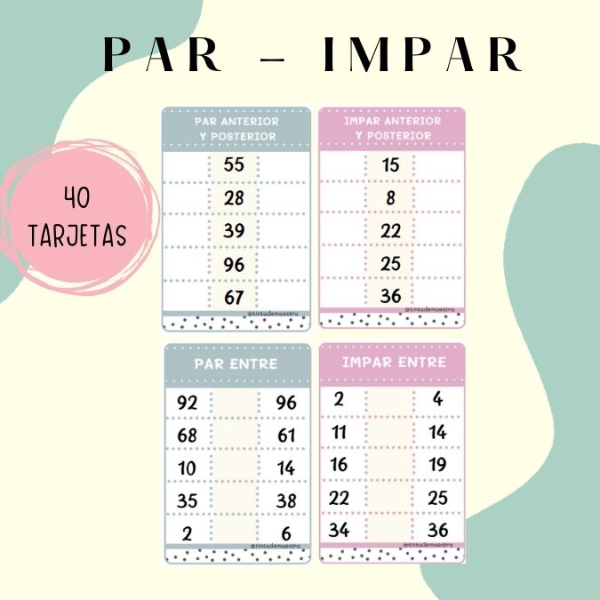 Profes Papel Tijera Tarjetas par - impar