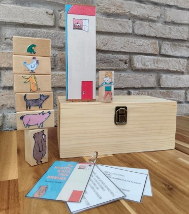 Profes Papel Tijera Biblio-cajas animación a la lectura
