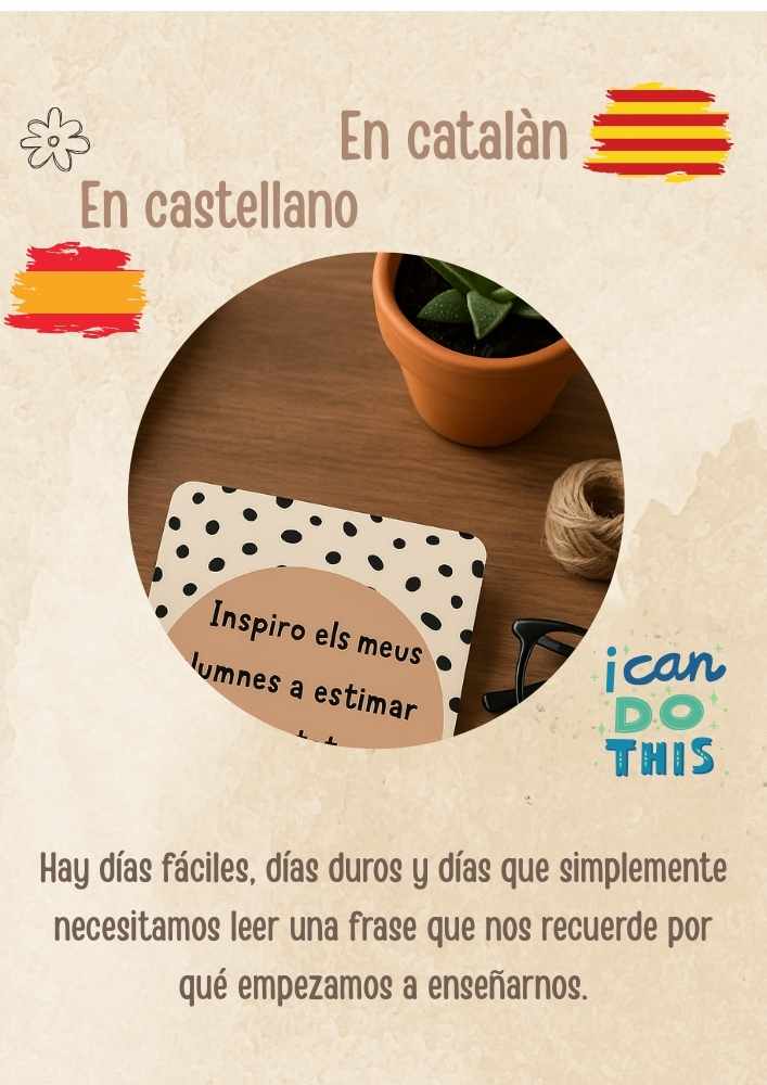 Profes Papel Tijera Afirmaciones positivas maestros