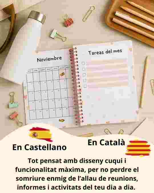Profes Papel Tijera Cuqui Agenda CAT