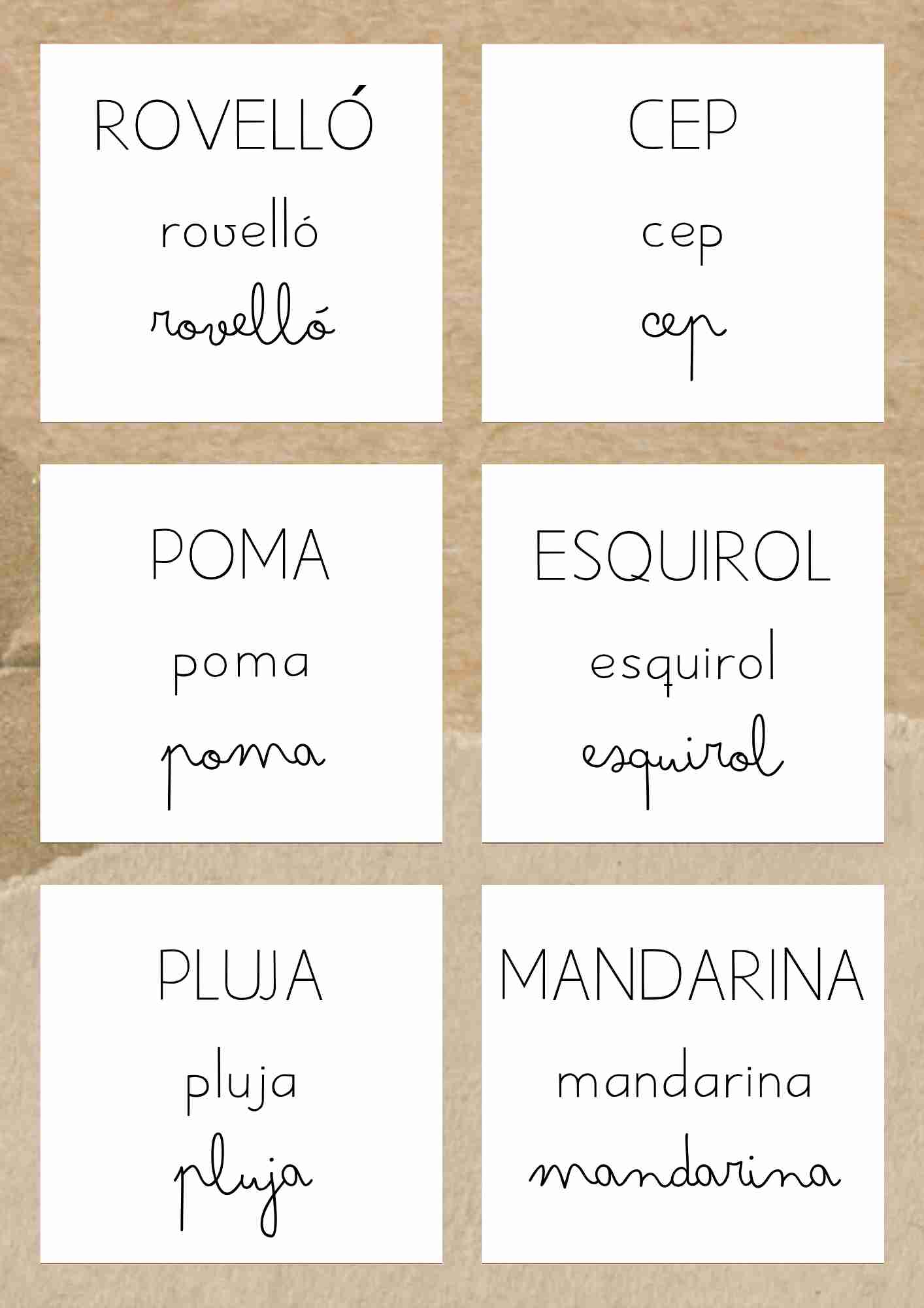 Profes Papel Tijera Pack jocs - TARDOR