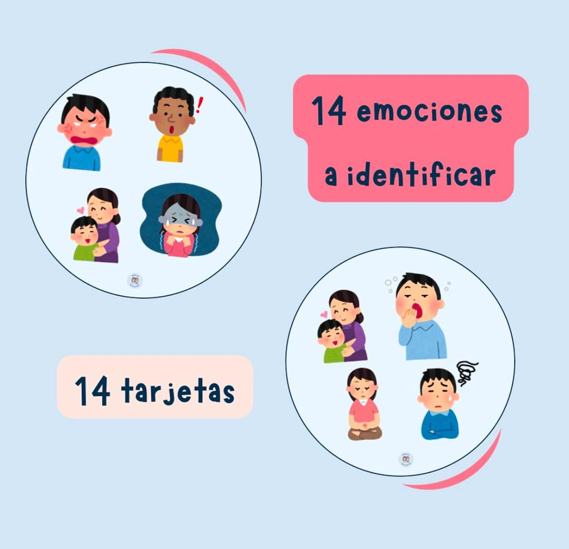 Profes Papel Tijera DOBBLE DE LAS EMOCIONES 🧠 (CAST / CAT)