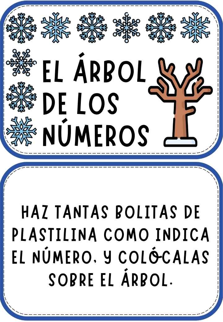 Profes Papel Tijera EL ÁRBOL DE LOS NÚMEROS