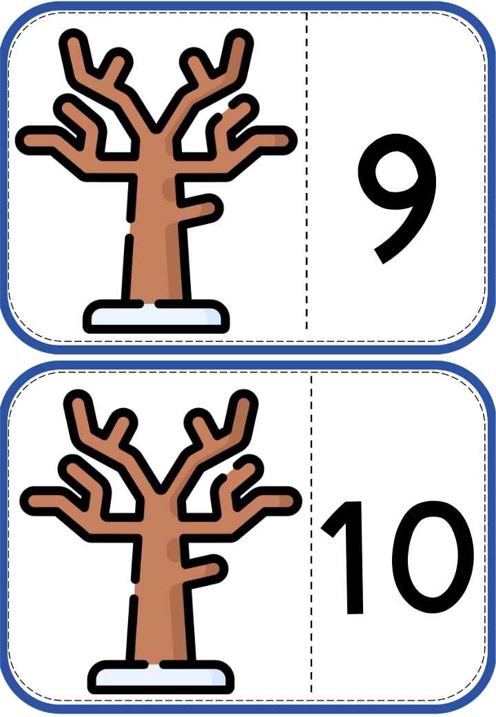 Profes Papel Tijera EL ÁRBOL DE LOS NÚMEROS