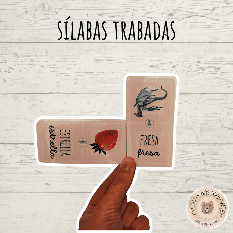 Profes Papel Tijera Sílabas trabadas