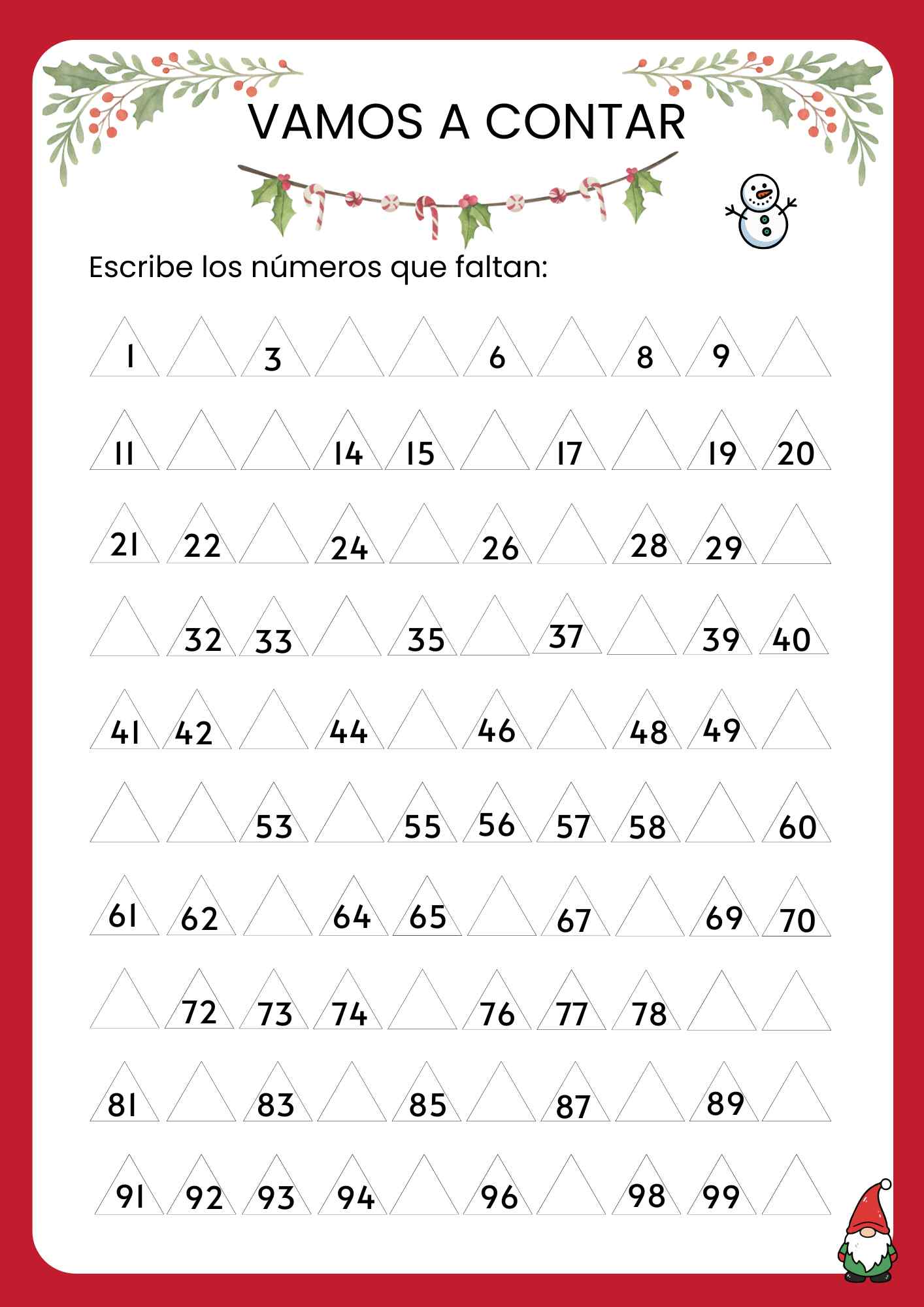 Profes Papel Tijera Cuaderno de actividades de Navidad