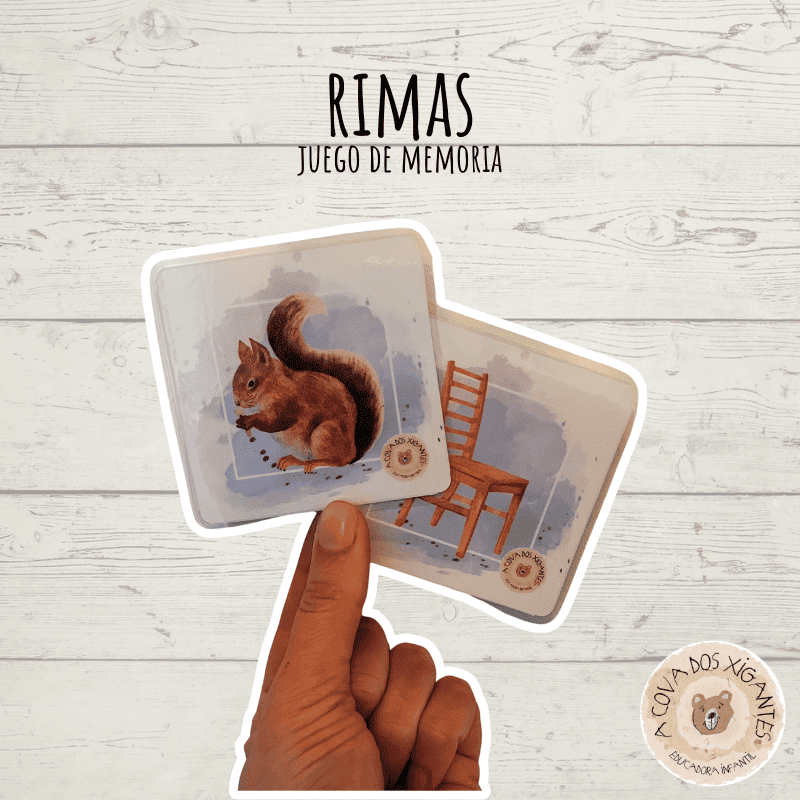 Profes Papel Tijera Rimas - Juego de memoria