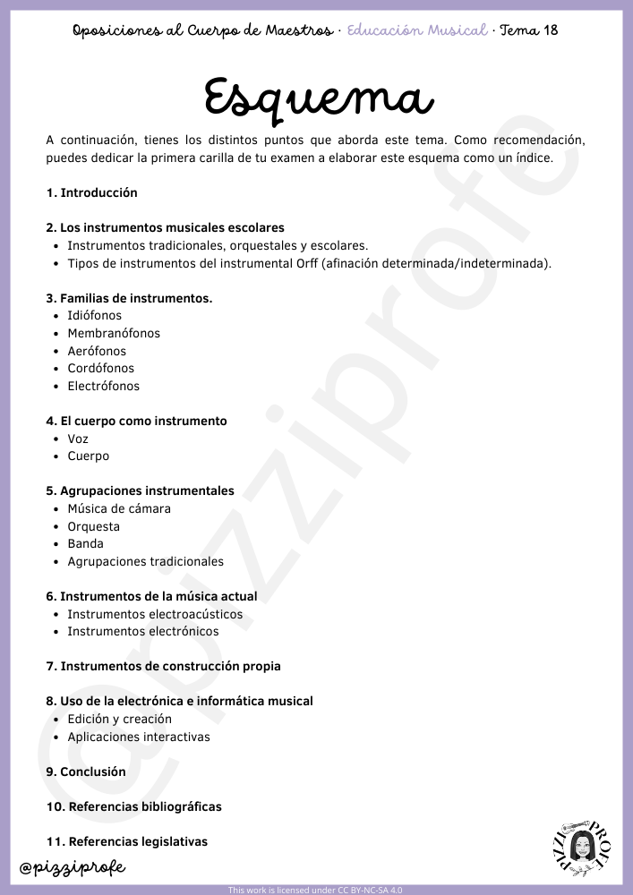 Profes Papel Tijera Tema 18 - Oposición al Cuerpo de Maestros de ...