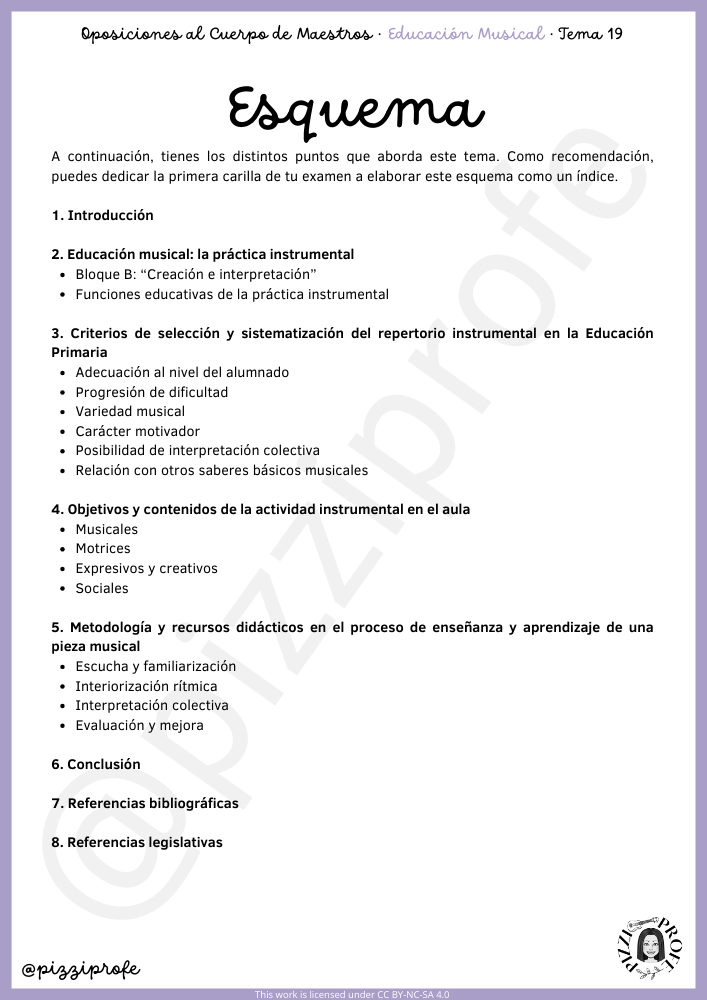 Profes Papel Tijera Tema 19 - Oposición al Cuerpo de Maestros de ...