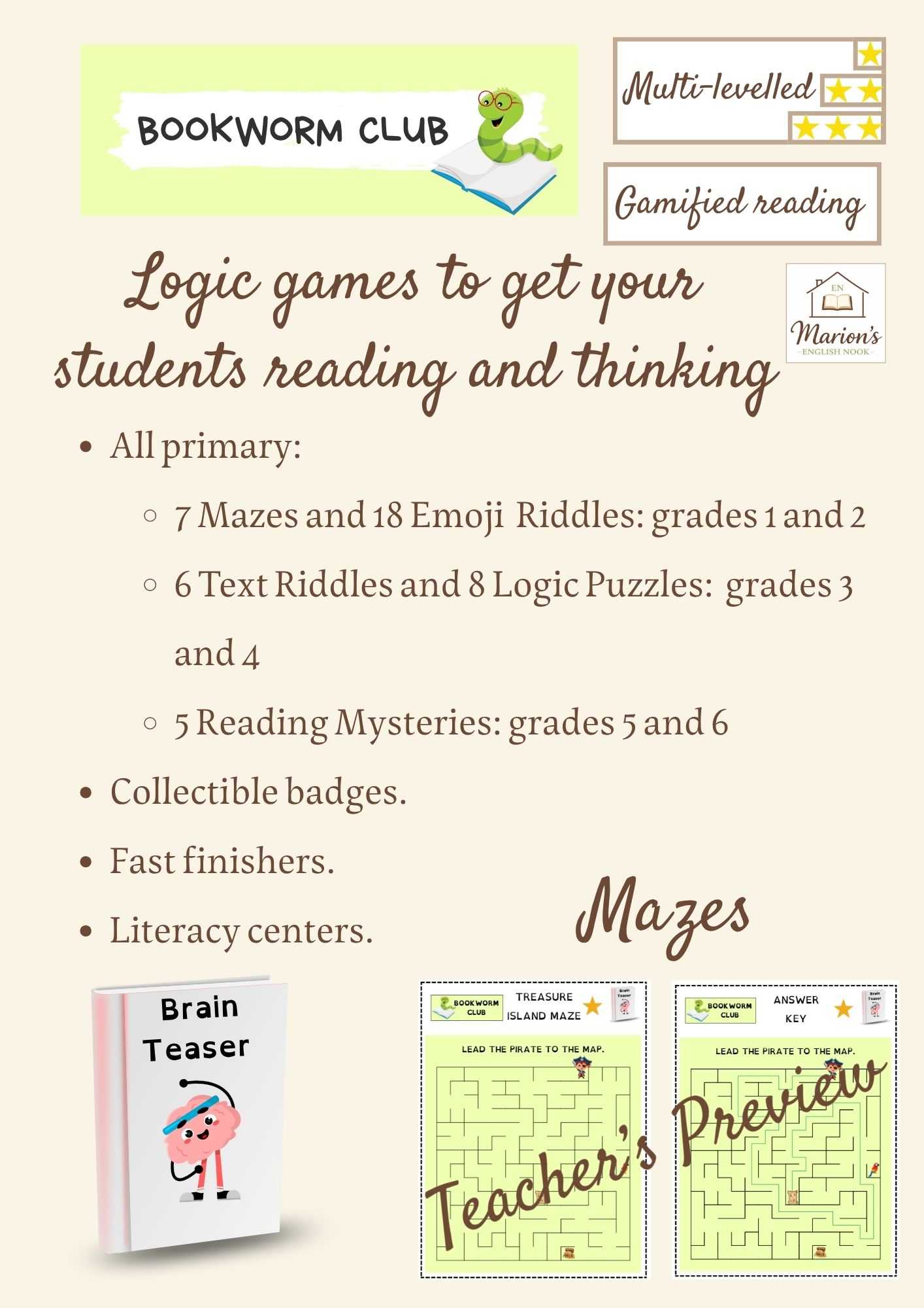 Profes Papel Tijera Brain Teasers: Logic Puzzles, Mysteries, Riddles ...