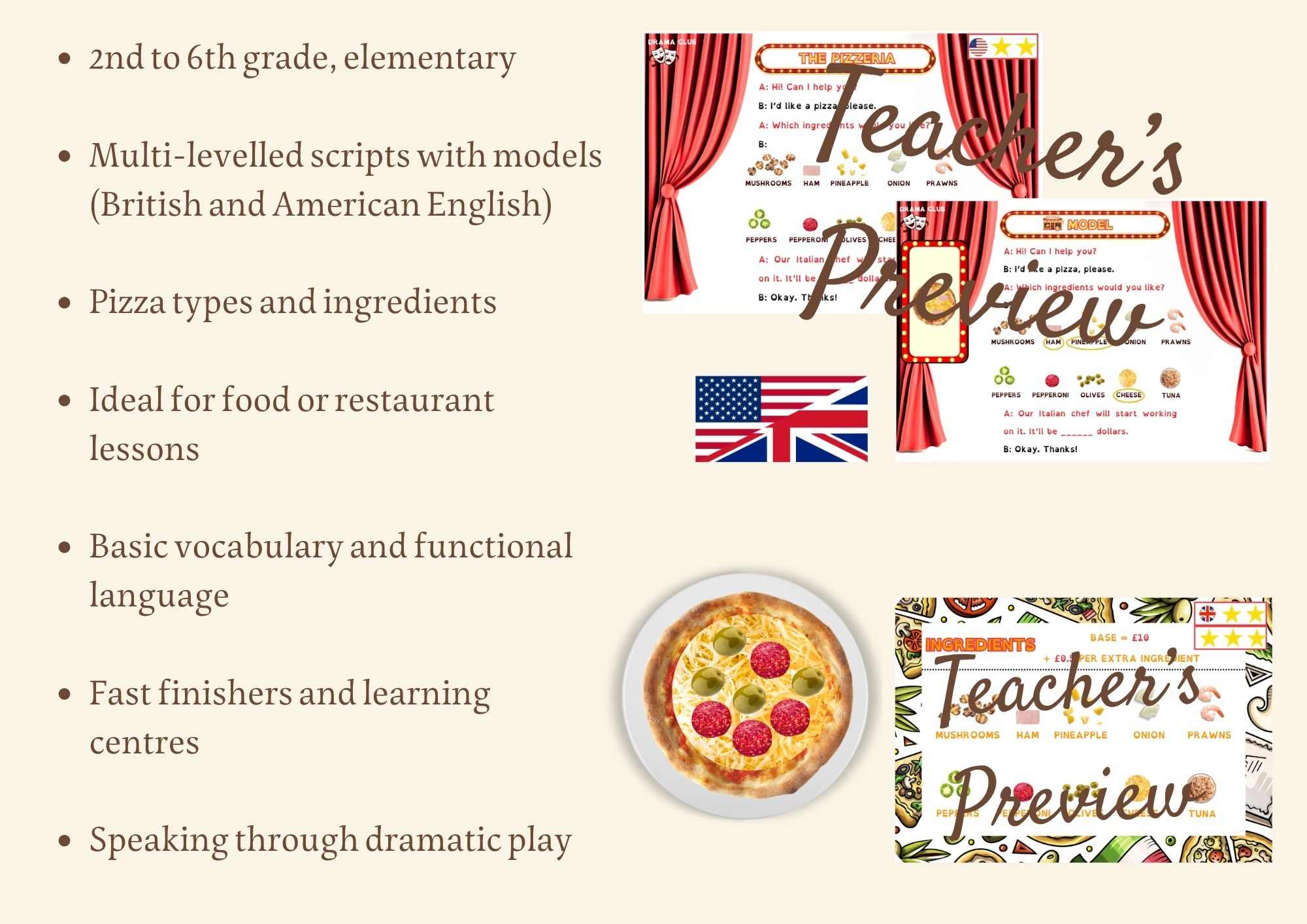 Profes Papel Tijera Pizza Shop & Pizzeria Role Play | Restaurant & Food ...